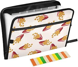 Amazon.com : Chicken Nuggets File Folders,Plastic Folders with 13 ...