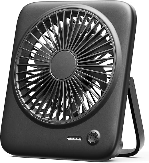 Amazon.com: Otlonpe Personal Portable Desk Fan Battery Powered, 4000mAh ...