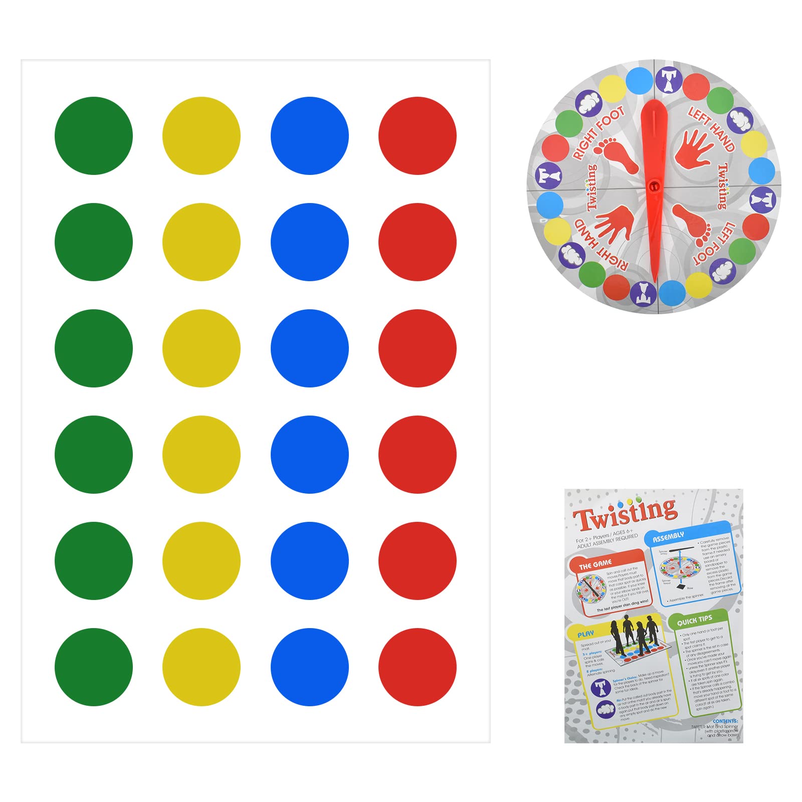 Twister Game Board