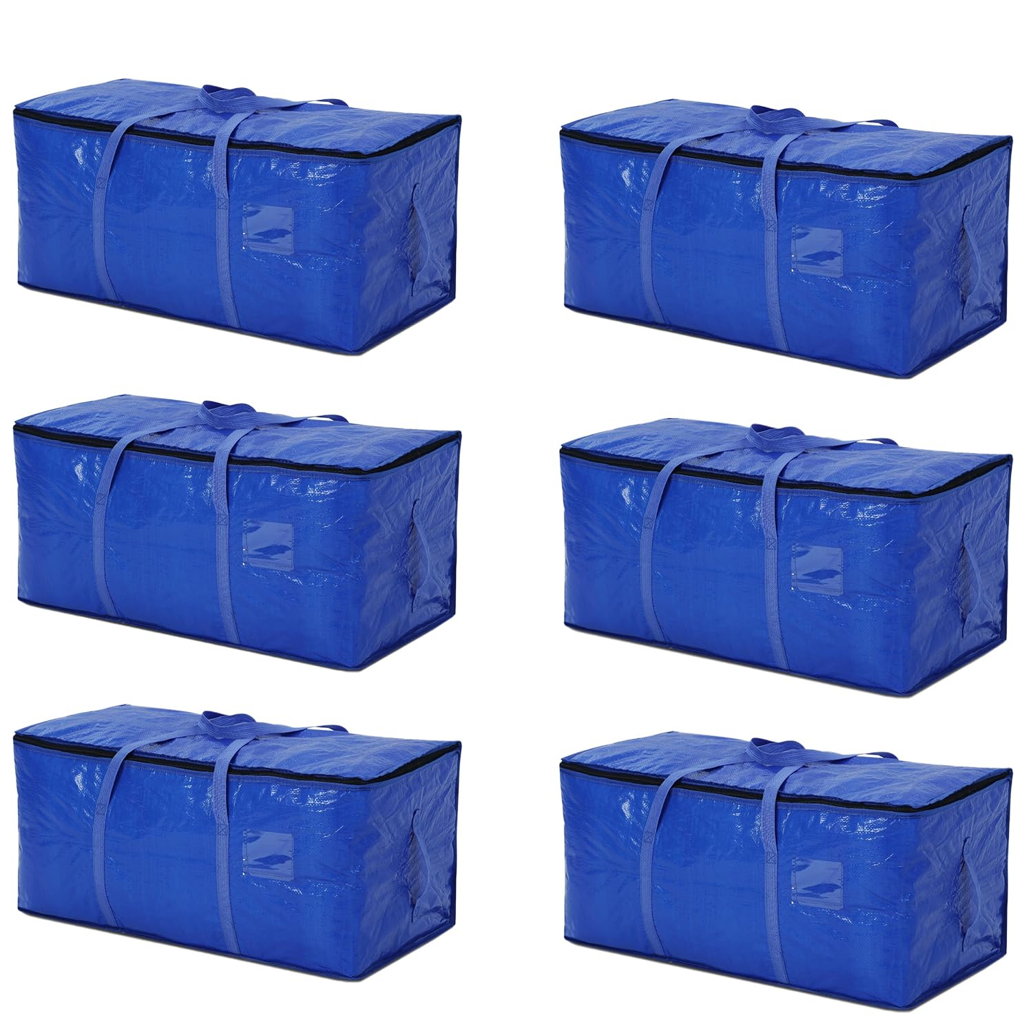 Amazon.com: Hamna Collections Heavy Duty Large Moving Boxes with Zipper ...