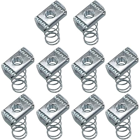 Amazon.com: (Customize quantity) 3/8-16 Regular Spring Nuts for ...