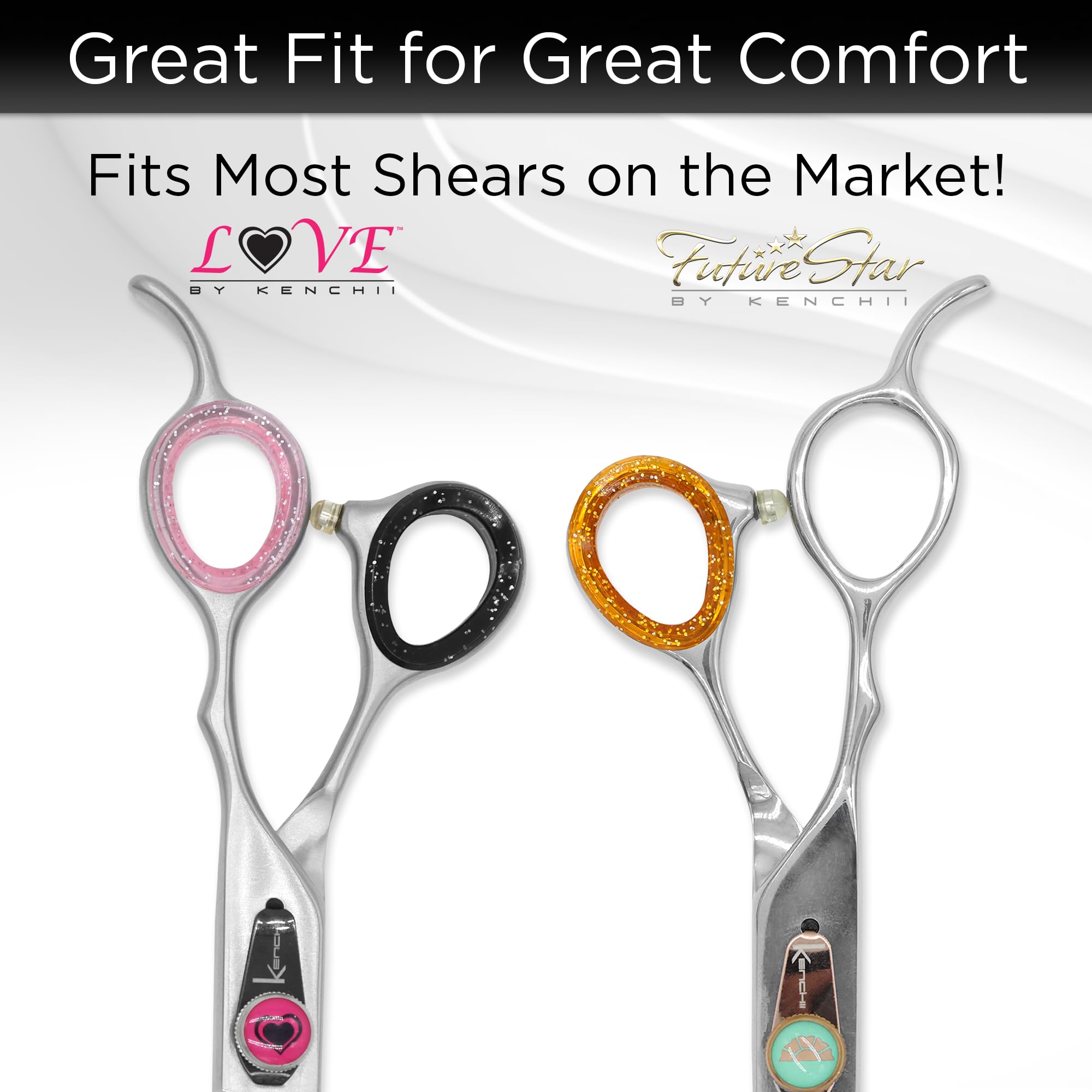 Snapklik.com : Kenchii Extra Soft Premium Shear Finger Ring Inserts ...