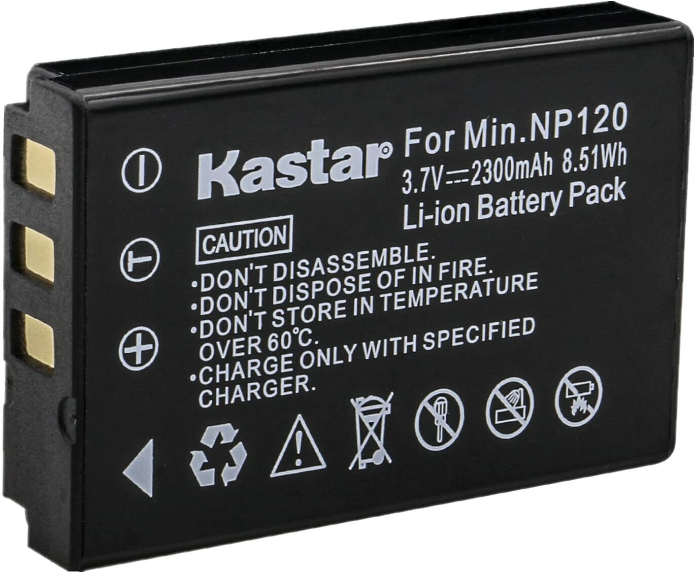 Amazon.com: SDNP120 Battery (lion, 3.7V 1800 mAh) - Replacement for ...