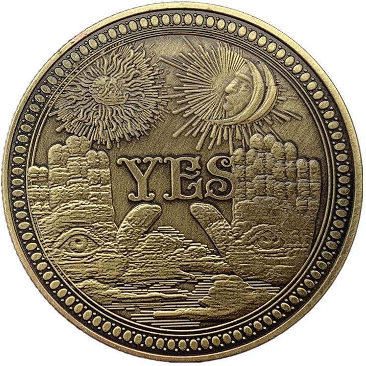 Yes/No Challenge Coin: Collectible Decision Maker Commemorative in ...