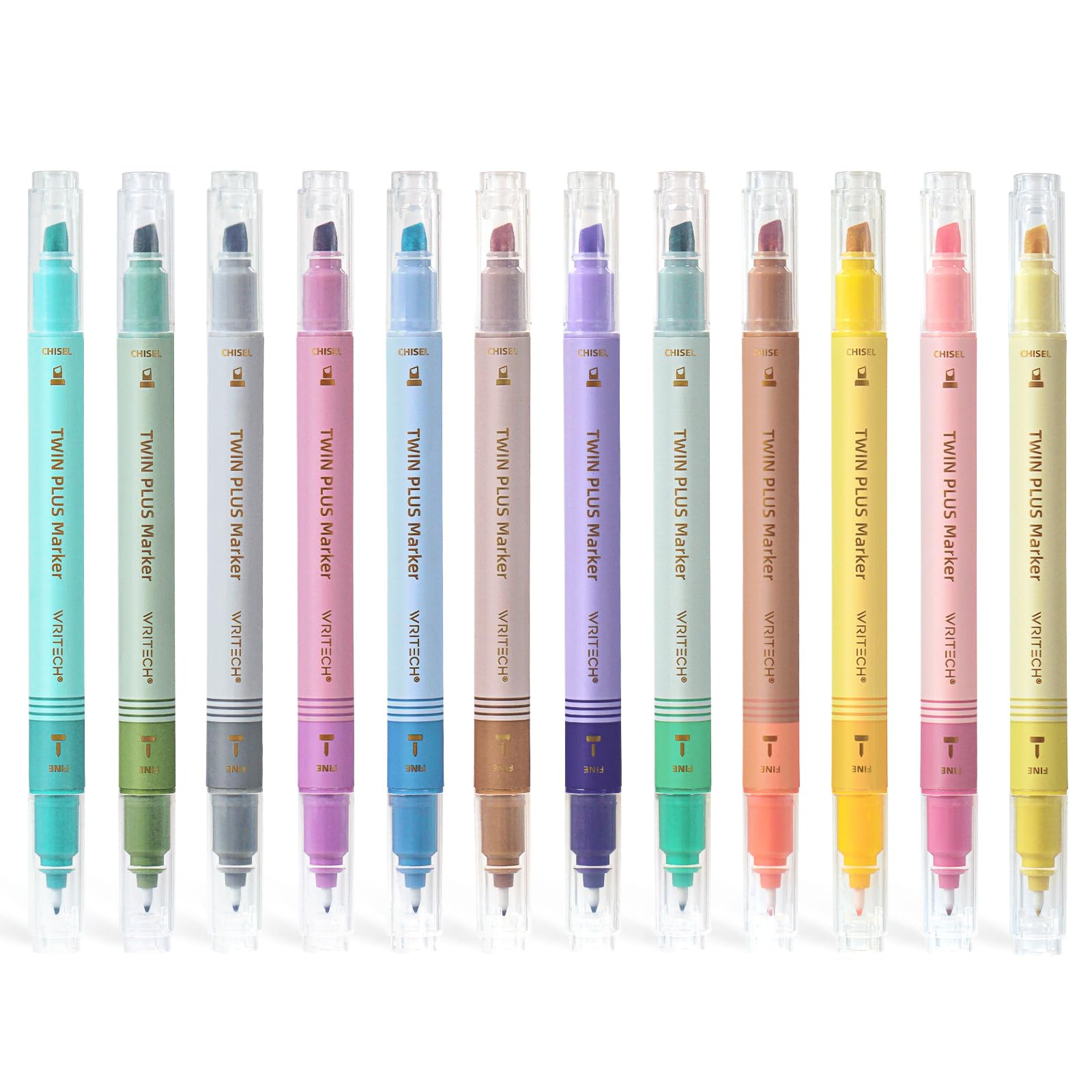 Amazon.com: WRITECH Gel Pens Fine Point:0.5mm Silent Retractable Extra ...