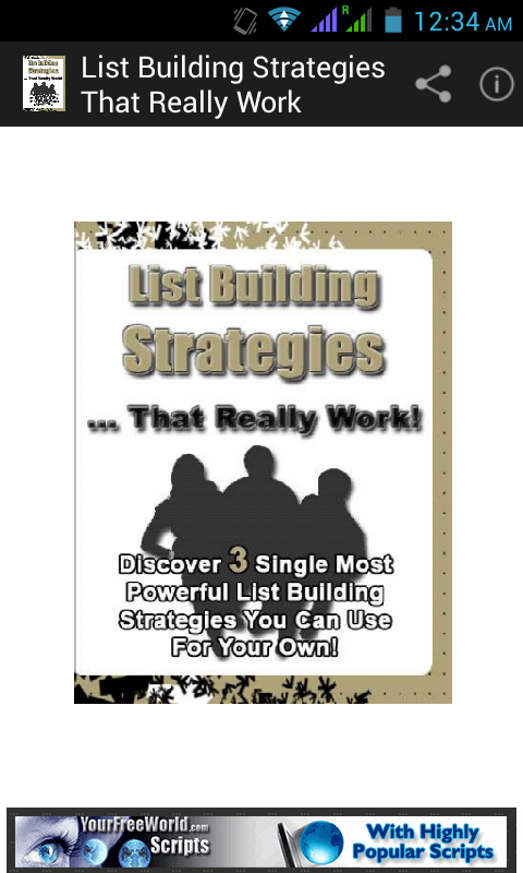 List Building Strategies That Really Work - App on Amazon Appstore