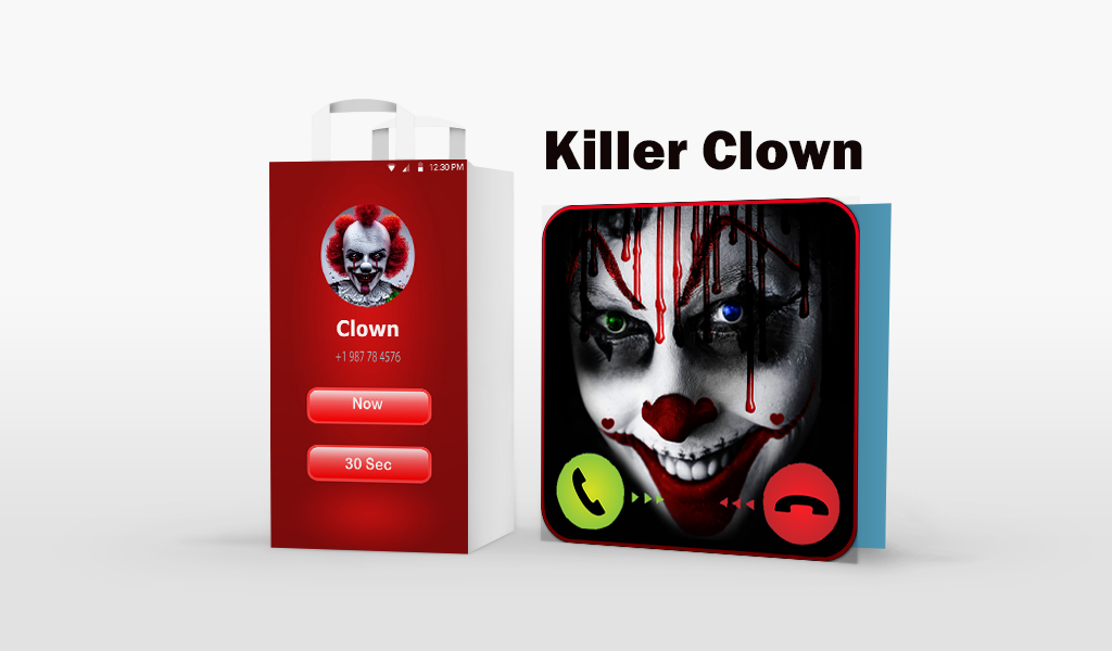 A Killer Clown Video Call - Chat And Video Fake Phone - App on Amazon ...