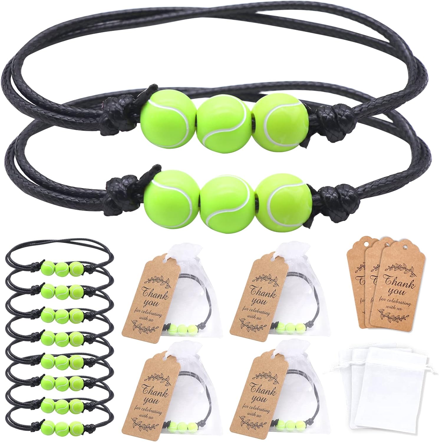 Amazon.com: MagiRita Tennis Party Favors 24 Pack Tennis Goodie Bag With ...