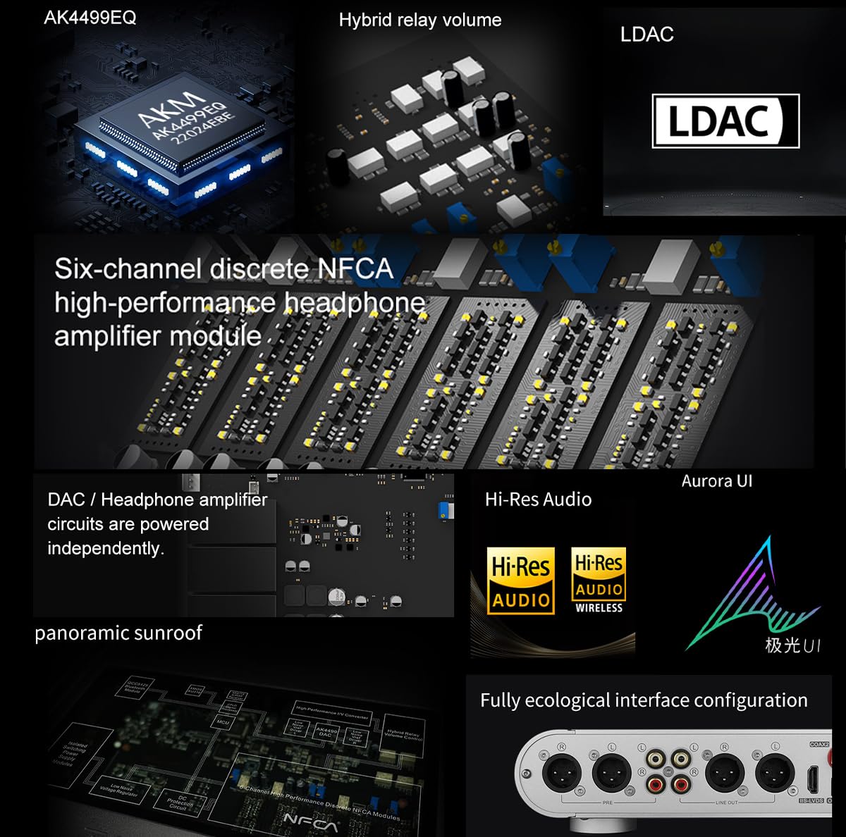 Snapklik.com : Topping DX9 DAC NFCA Headphone Amp - AK4499EQ Flagship ...