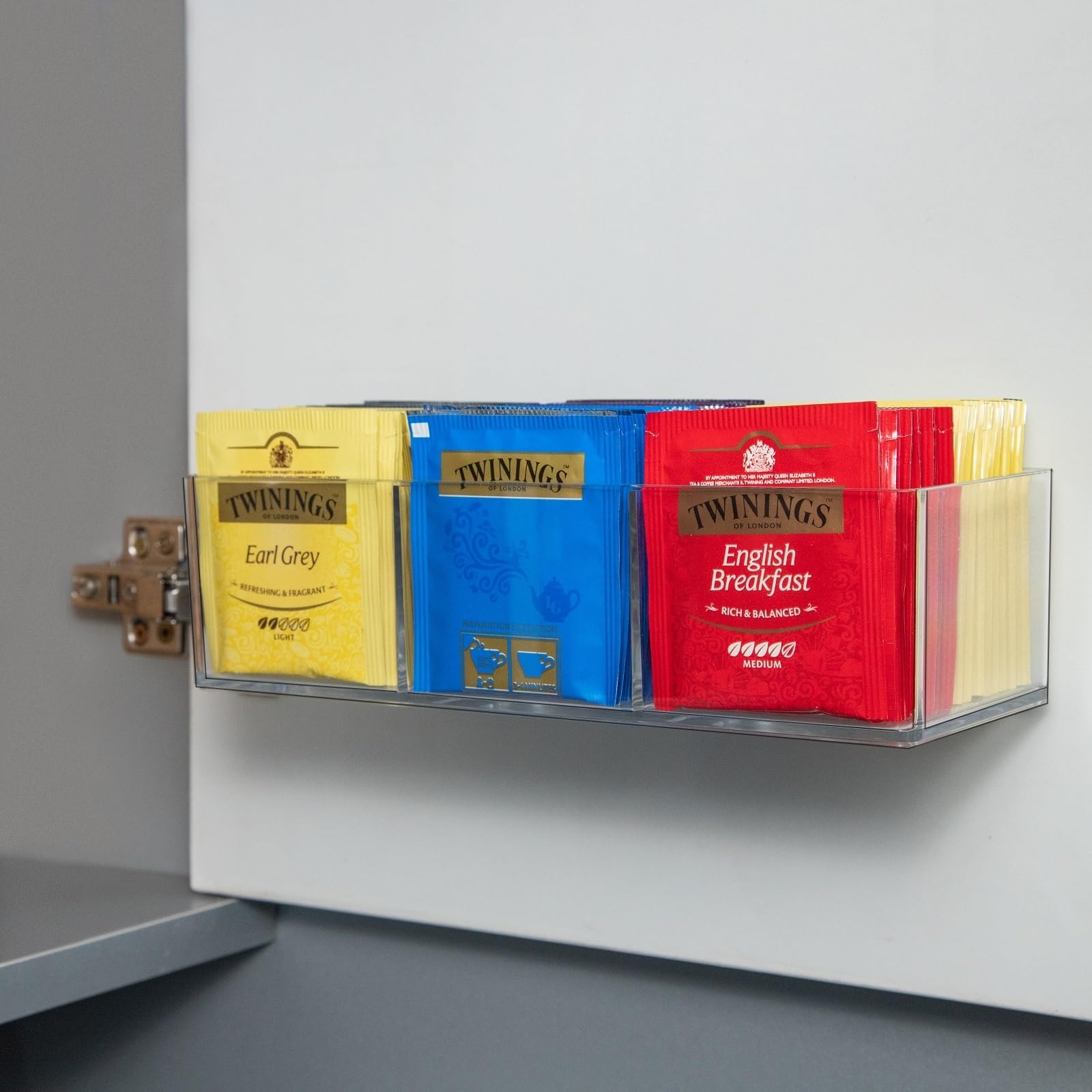 Amazon.com: JUNLYNEST Magnetic Tea Bag Organizer - 6-Piece Metal Tea ...