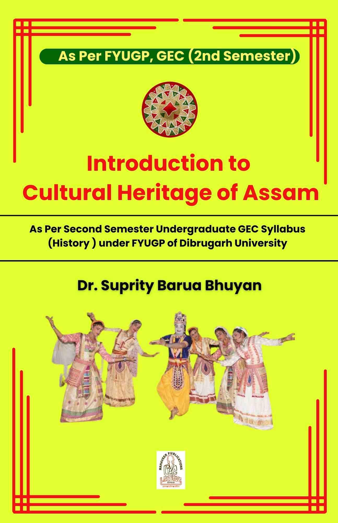 Buy Introduction to Cultural Heritage of Assam Book Online at Low ...