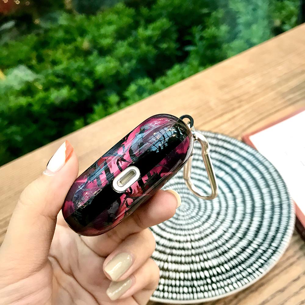 Air pod Pro Case, YAKFX Shockproof and Drop-Proof Luxury TPU Hard ...