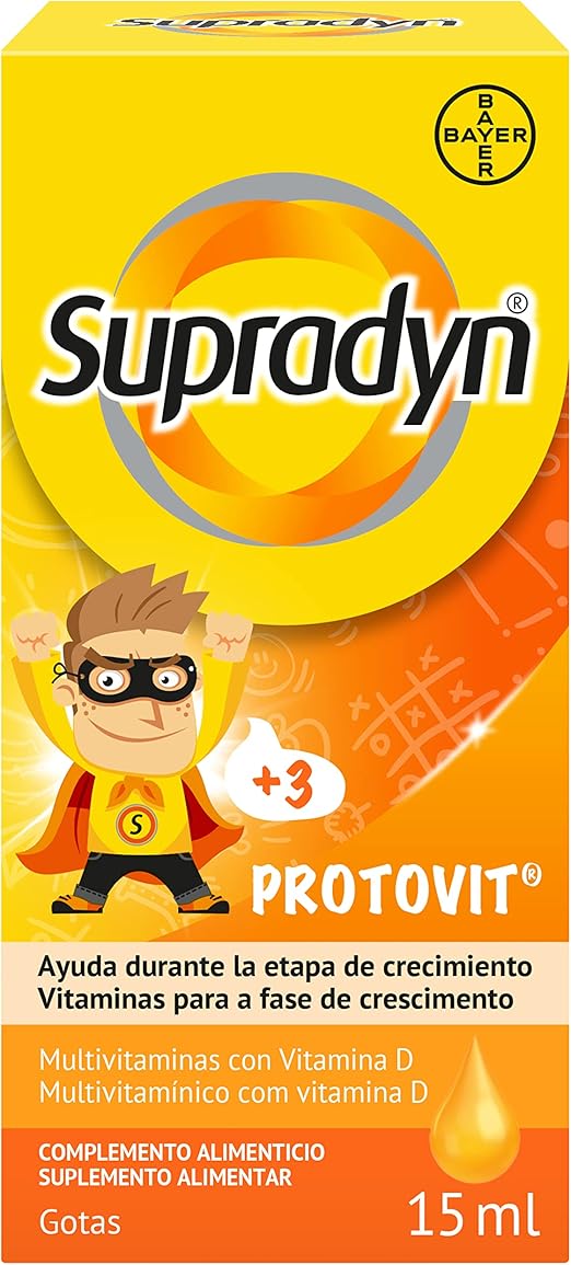 Supradyn Protovit Complejo Vitamínico para Bebés, Vitaminas para el ...