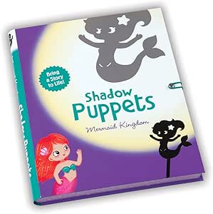 Amazon.com: Mudpuppy Mermaid Kingdom Shadow Puppets : Mudpuppy, Yuste ...