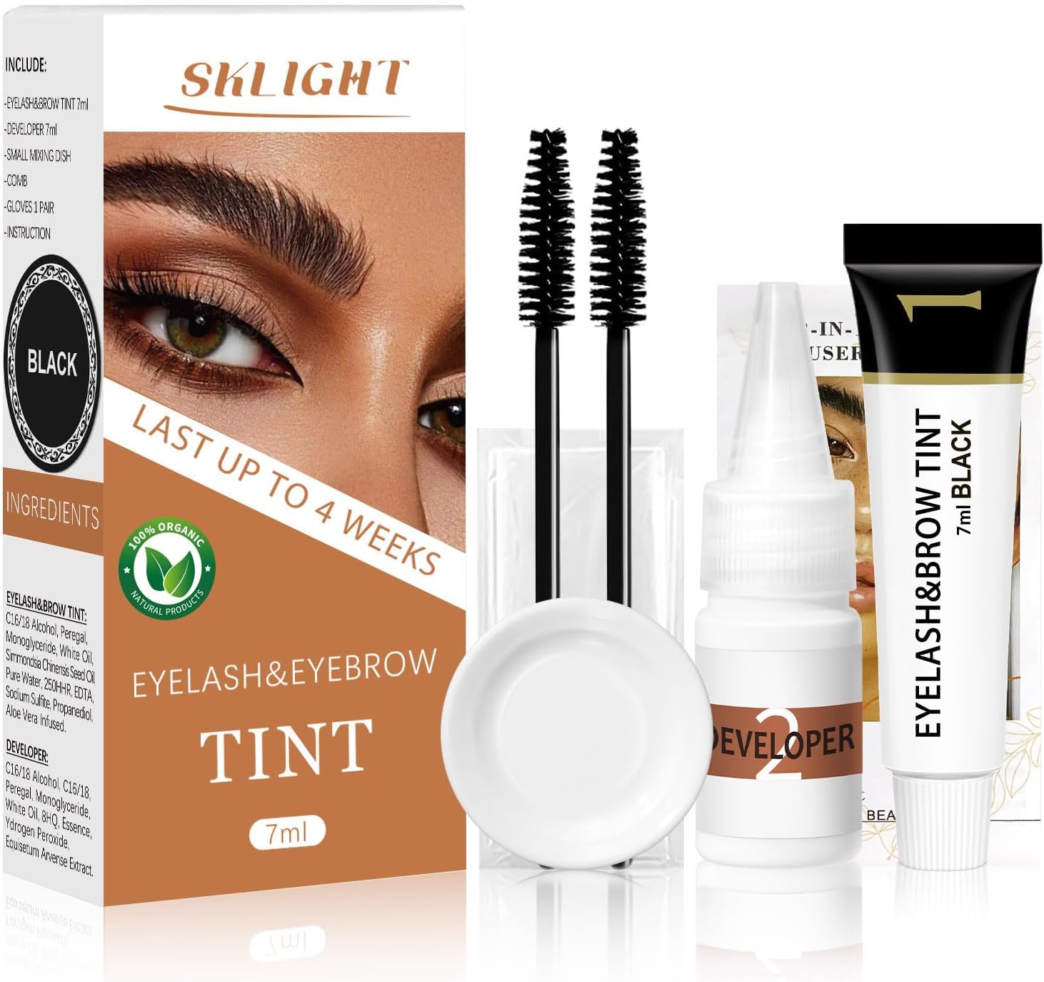 Amazon.com : Lash Color Kit, Lasting for 4 Weeks Professional Eyelash ...