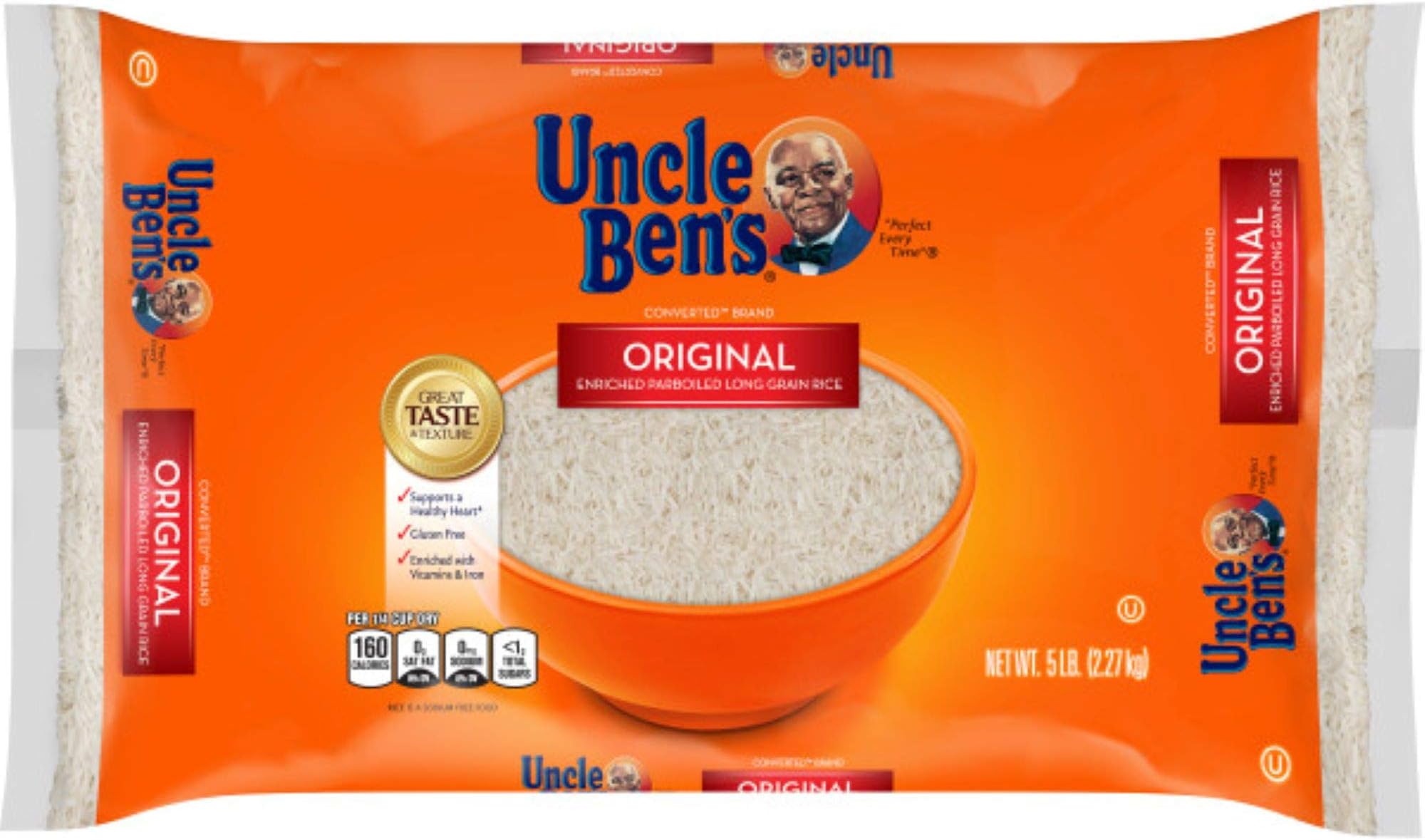 Amazon.com : UNCLE BEN'S Original Long Grain White Rice, 5 Lb. (pack Of ...