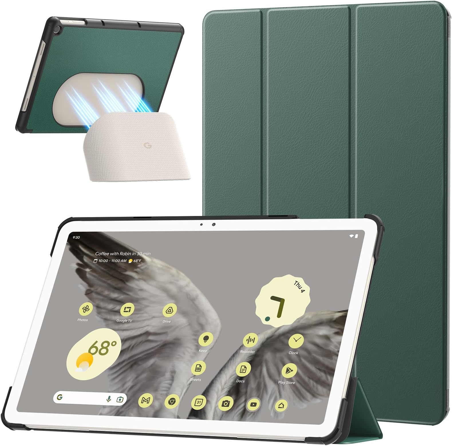 MoKo for Google Pixel Tablet Case 2023, Foldable Design, Ultra Thin ...