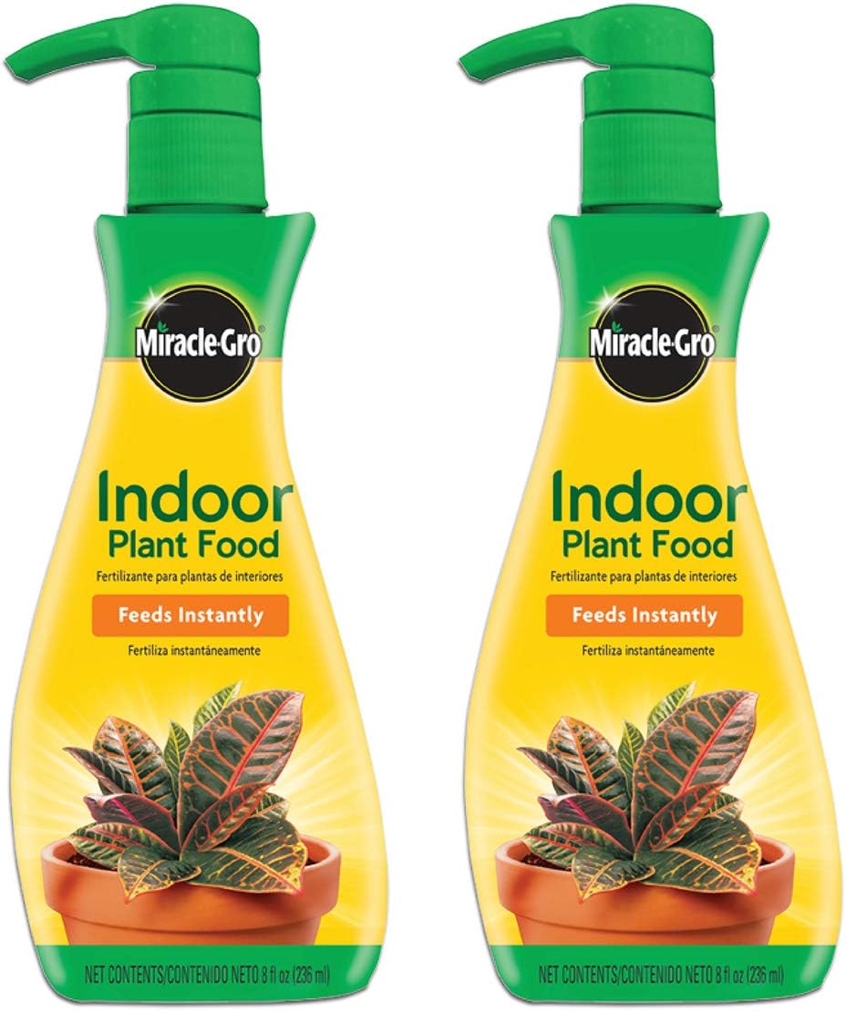 Amazon.com : Miracle-Gro Indoor Plant Food (Liquid), 8 oz., Instantly ...