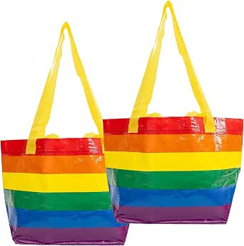 Amazon.com: MENBLY I.K.E.A. Storstomma Reusable Rainbow Grocery Bags ...