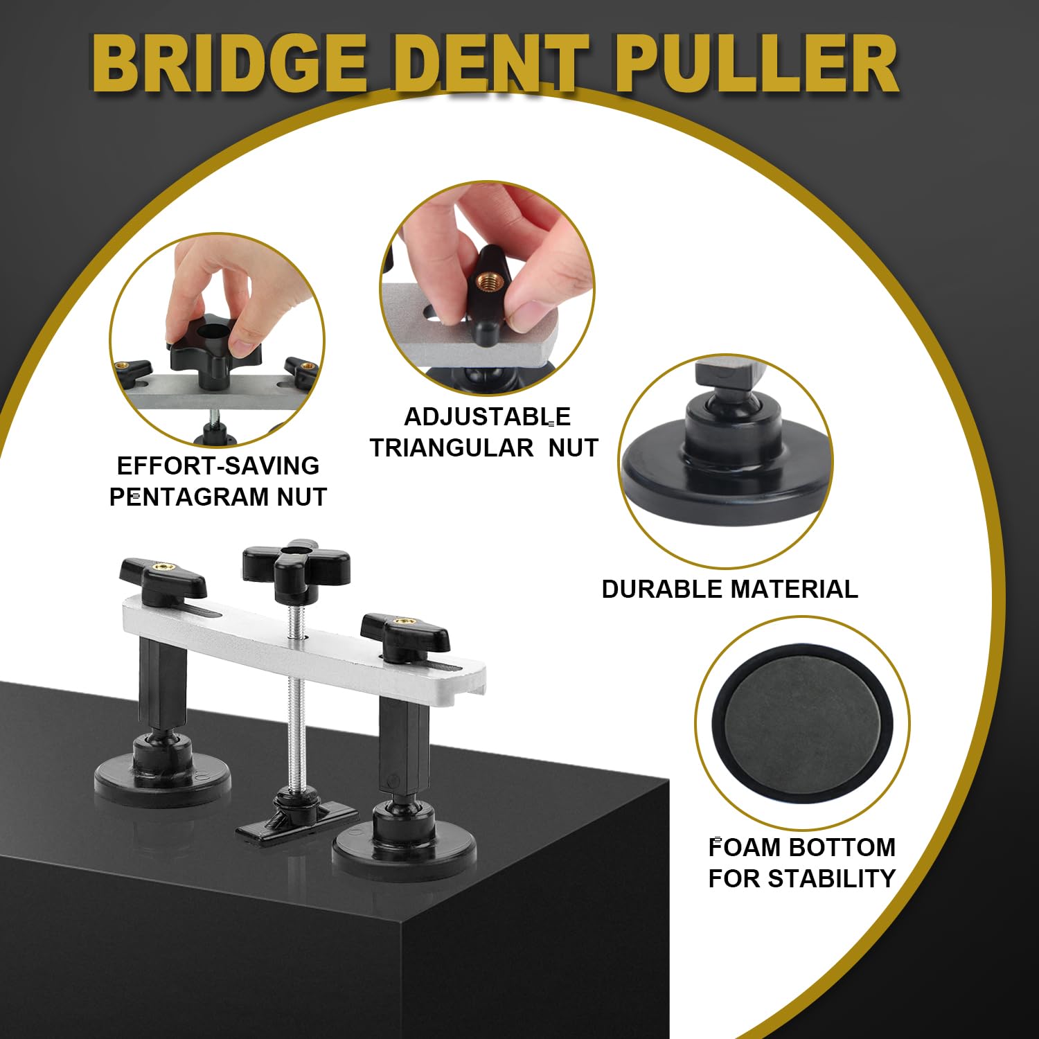 Snapklik.com : 100PCS Auto Body Dent Repair Kit