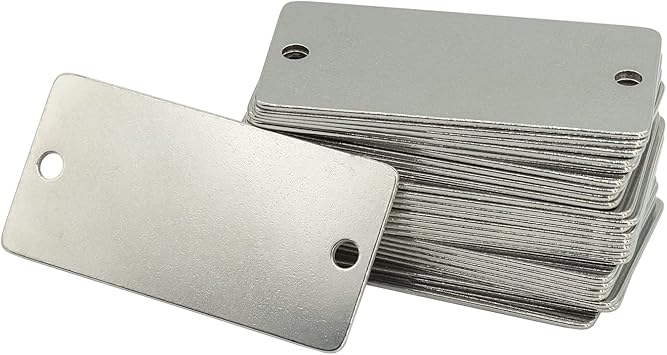 Amazon.com: StayMax Metal Engraving Blanks Stamping Blanks Stainless ...