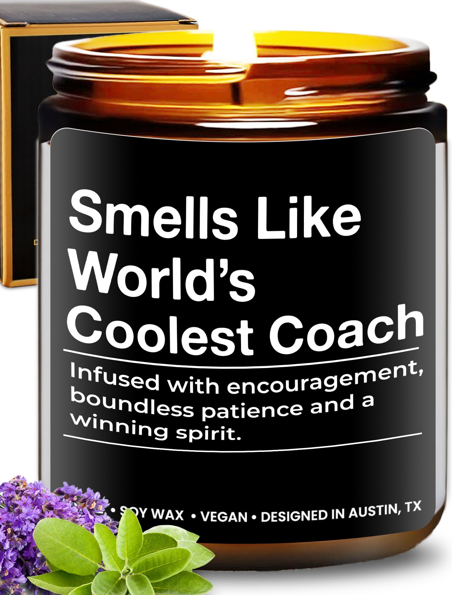 Amazon.com: World's Coolest Coach Candle, Best Coach Gifts, Thoughtful ...