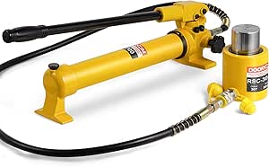 Amazon.com: DOOROOM 30 Ton Hydraulic Cylinder Jack,2” Stroke Hydraulic Ram Jack, Porta Power Ram ...