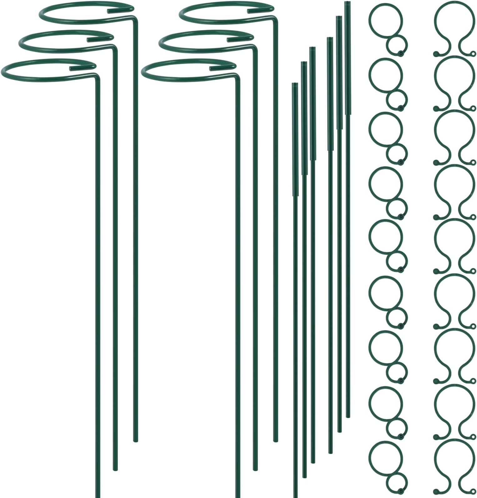 Amazon.com : Adjustable Monstera Plant Stakes 27.56" (6 Pack ...