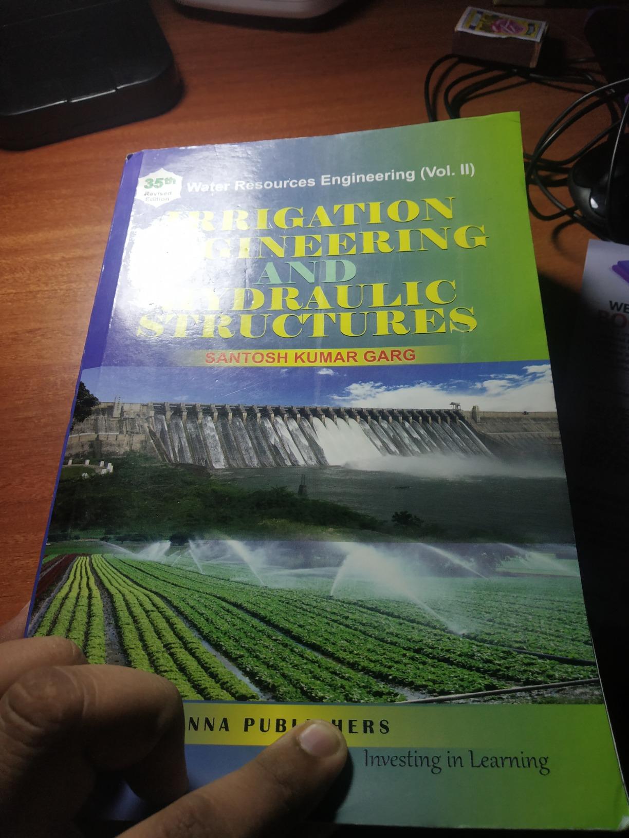 Irrigation Engineering and Hydraulic Structures [Paperback] 38th ...