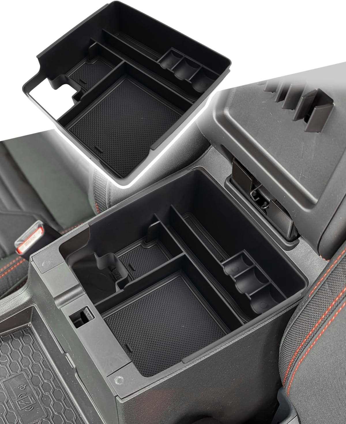 CDEFG Center Console Organizer Tray for Nissan Frontier Accessories 2022 2023 2024 2025 Armrest ...