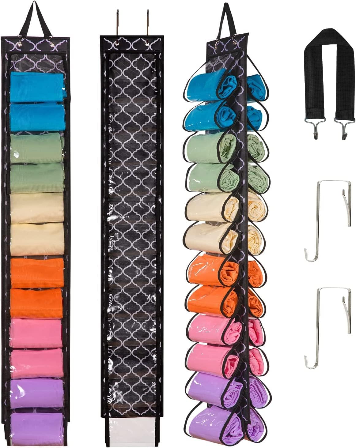 Legging Storage Bag Storage Hanger Foldable Leggings Organizer Can ...
