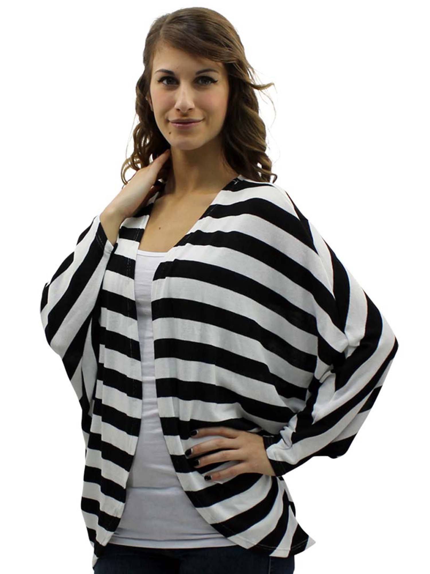 DRAPED FRONT MULTICOLOR BAT SLEEVE SHRUG JACKET | eBay