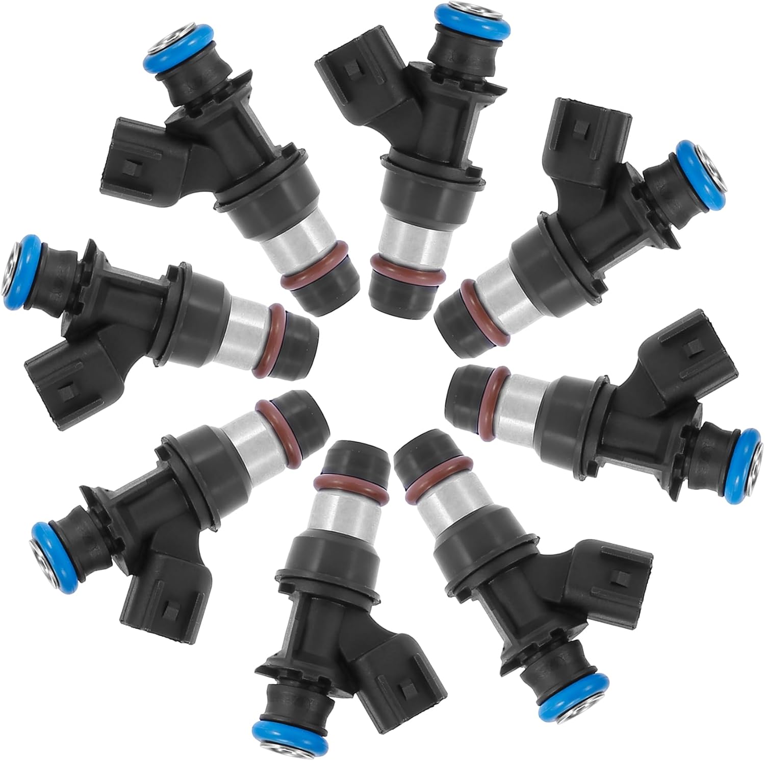 Hihaha 12580681 Fuel Injector for GMC Envoy Sierra, Chevrolet Silverado ...