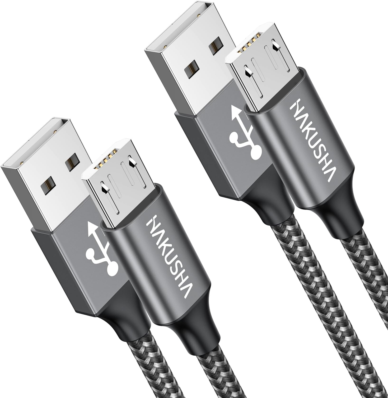 Amazon Basics - Cavo da USB 2.0 A a micro B, in nylon a doppio ...