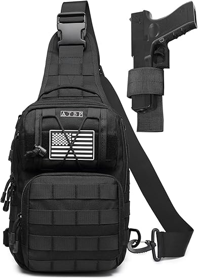 Amazon.com: ATBP Tactical Sling Backpack Bag Pack for Men Military One ...
