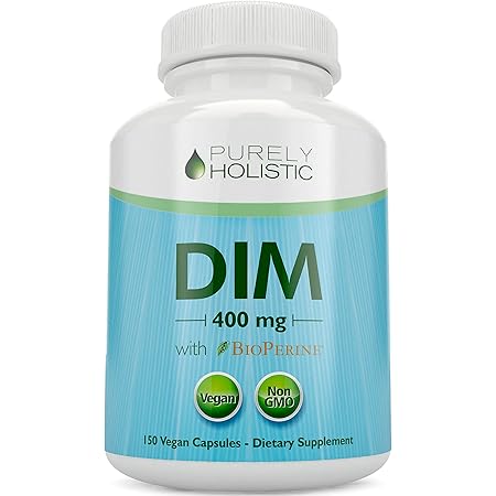 Amazon.com: Pure DIM Supplement 250mg Diindolylmethane Plus BioPerine ...