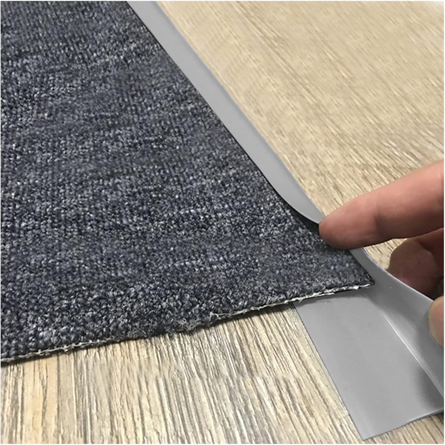 Amazon.com: LZMZMQ 1.3 inch Wide Carpet Edge Banding Strip, Flexible ...