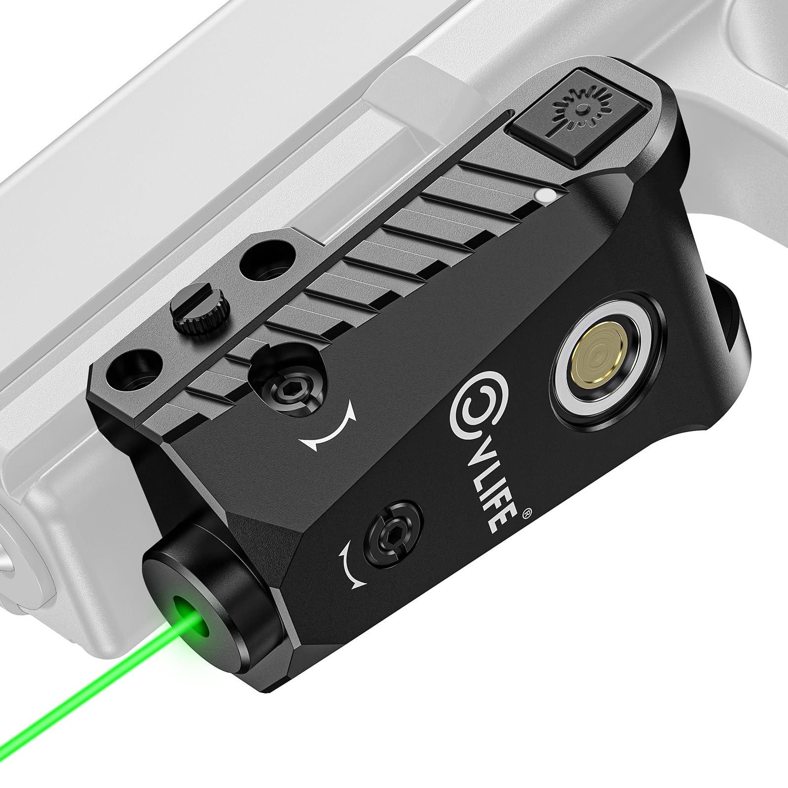 Buy CVLIFEPicatinny Red/Green Laser Magnetic Charging Rechargeable ...