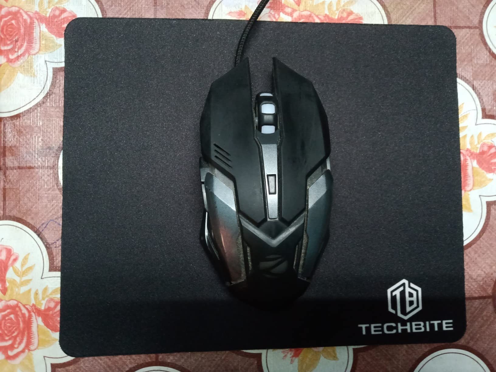 TECHBITE Mouse Pad for Laptops Computer (Black) : Amazon.in: Computers ...