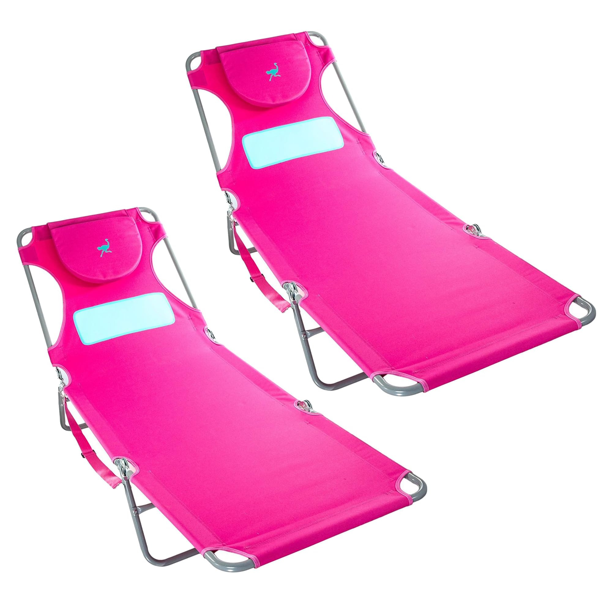 Snapklik.com : Ostrich Comfort Lounger Face Down Sunbathing Chaise ...