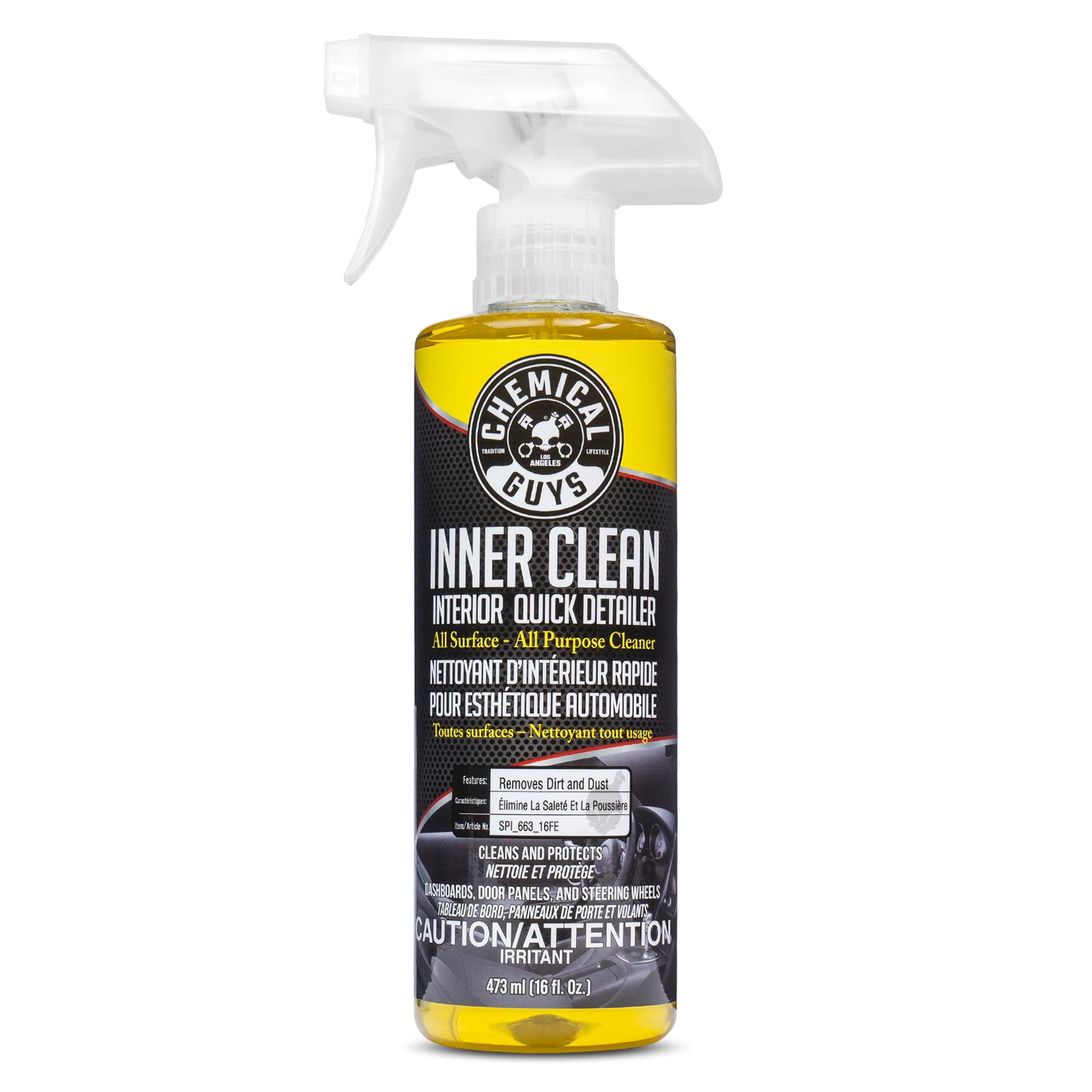 Chemical Guys SPI_663_16FE InnerClean Quick Detailer with Pineapple ...