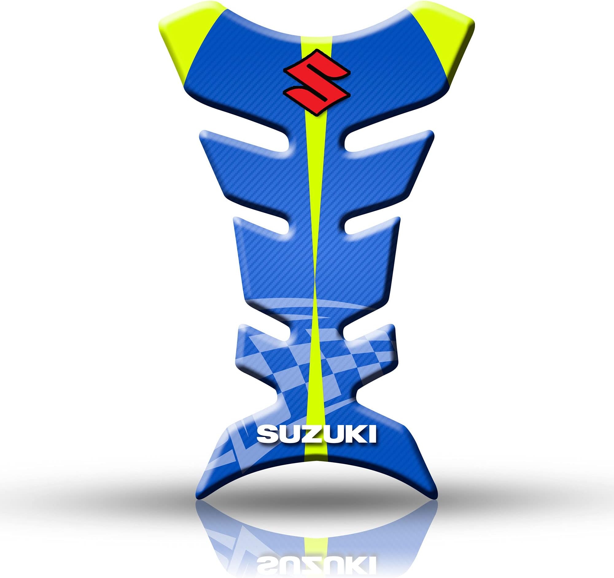 Amazon.com: Motorcycle Gas Tank Protector Decal - 3D Tank Pad Protector ...