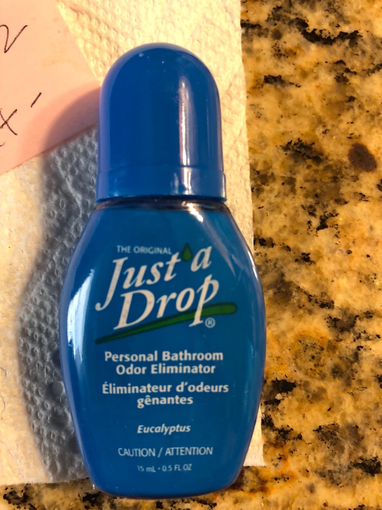 Amazon.com: JUST A DROP - Before-You-Go Toilet Odor Eliminator – Truly ...