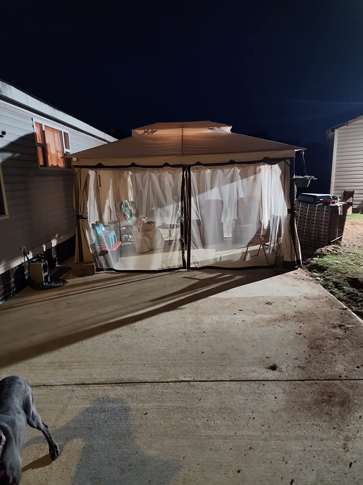 $20/mo - Finance MEWAY 13'x13' Gazebos Tent for Patios, Outdoor Gazebo ...