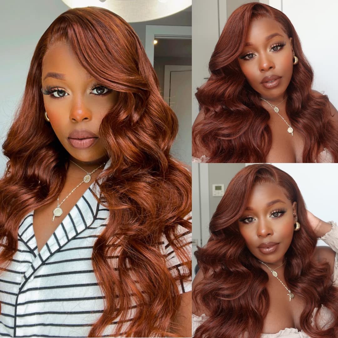 Brown Red Weave Hairstyles