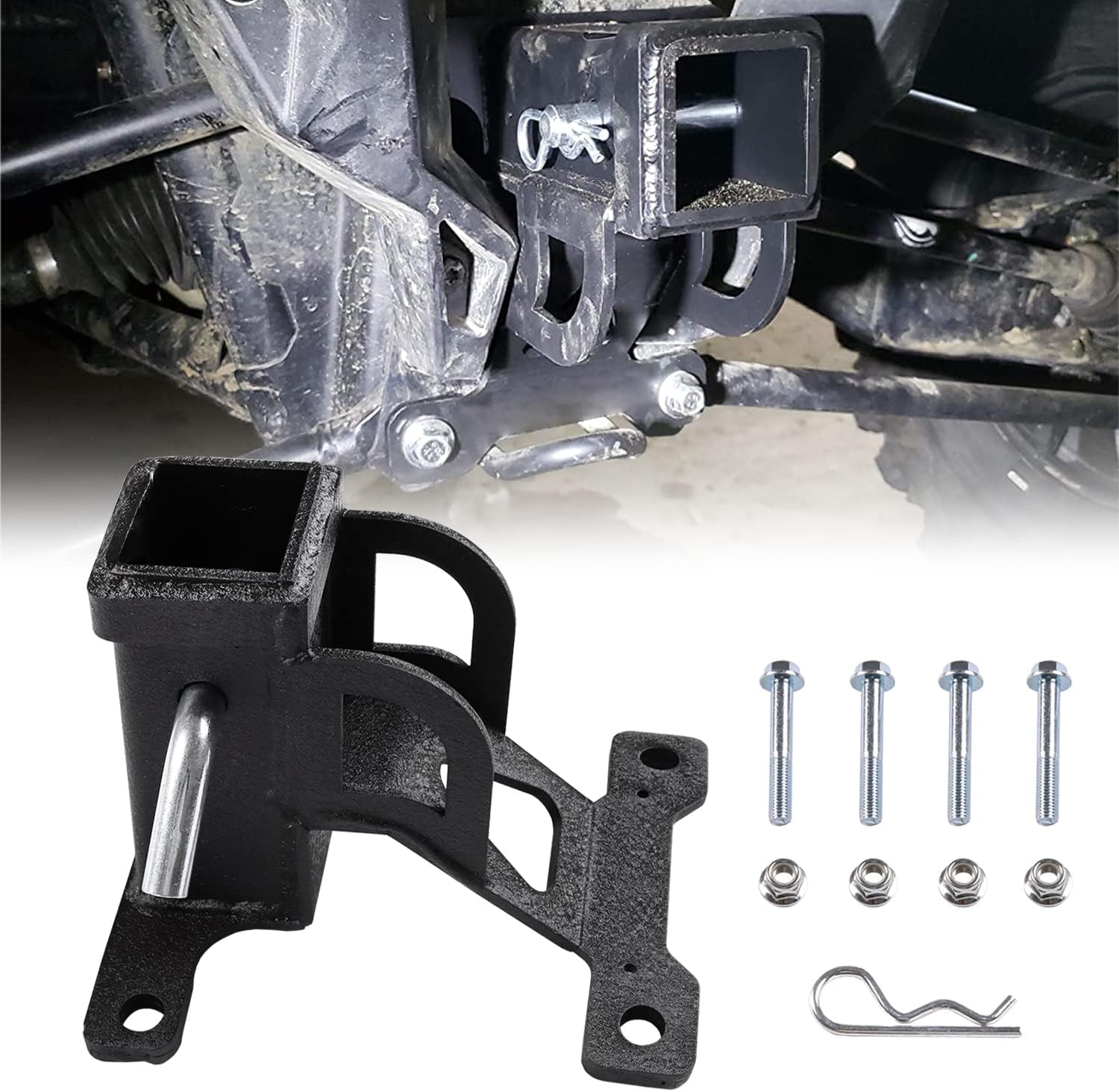 Amazon.com: ELITEWILL Rear Receiver Hitch Fit for 2020+ Polaris RZR PRO ...