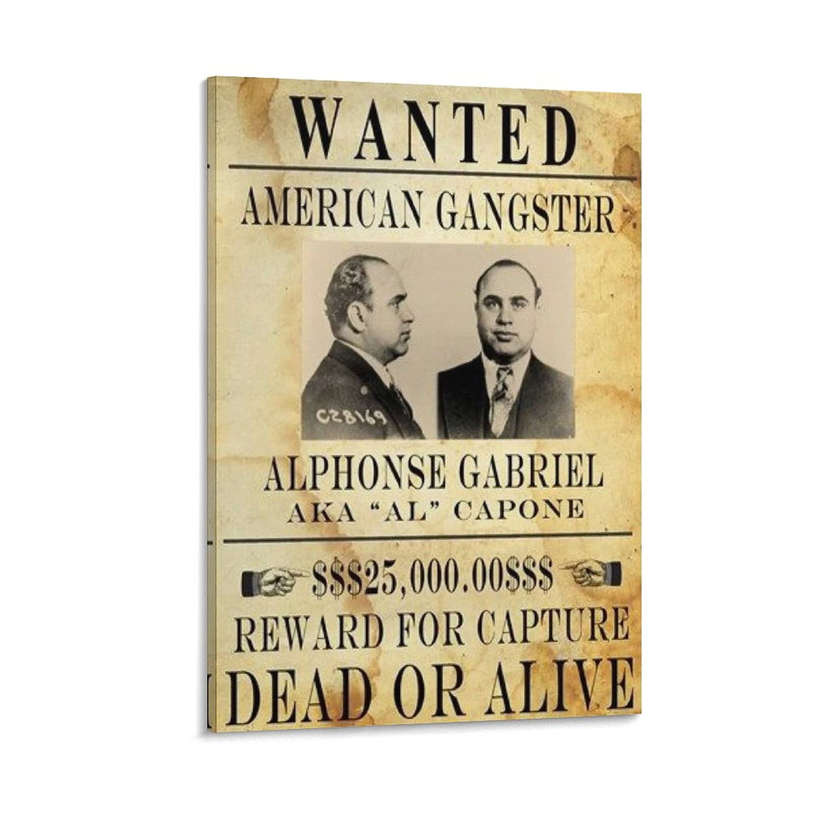 Al Capone Wanted Poster