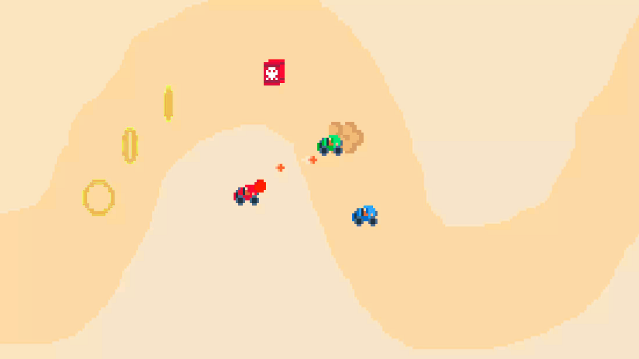 Fury 9 Rally 2 Pixel Car Racer Dune Speed Drive Shooter Game Offline ...