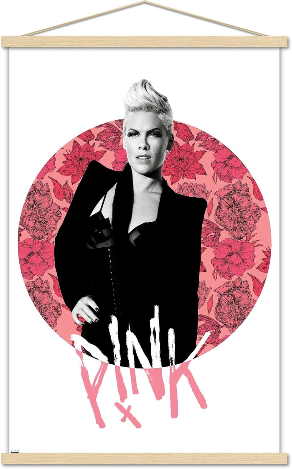 Amazon.com: Trends International P!nk - Flowers Wall Poster, 22.37" x ...