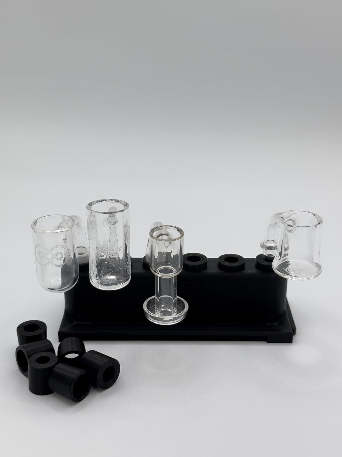 BC Labs Glass Display (Black) - Amazon.com
